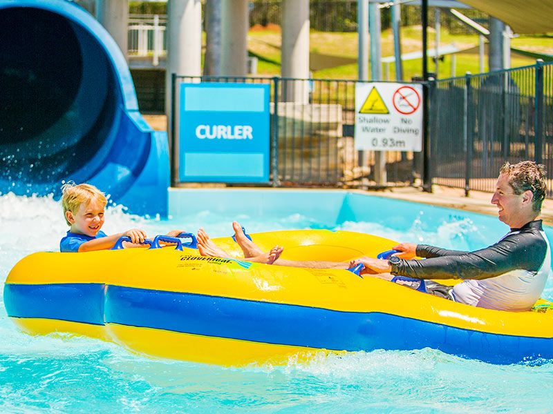 The Curler | Water Park Ride & Slide | Raging Waters Sydney